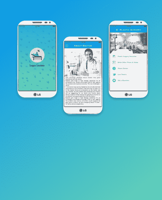 Surgery Simulator App for Aesthetic Treatment Planning