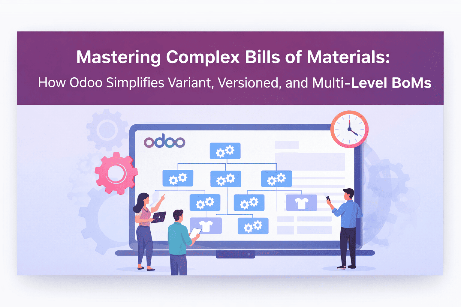 Complex Bills of Materials in Odoo | Variants & Multi-Level BoMs